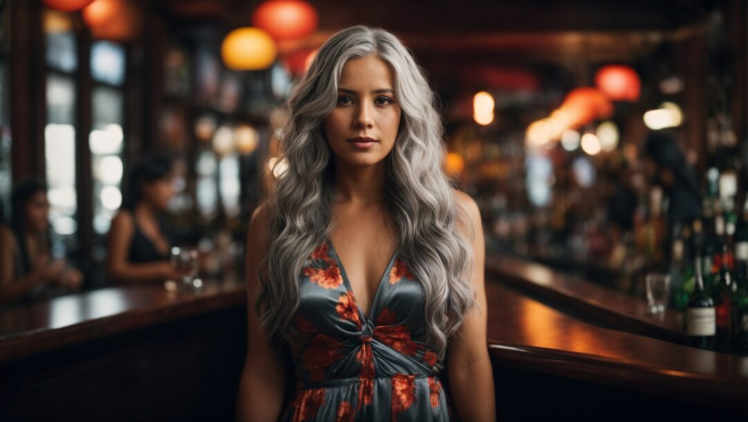 BEST Short Haircuts When Growing Out Gray Hair [With Photos]