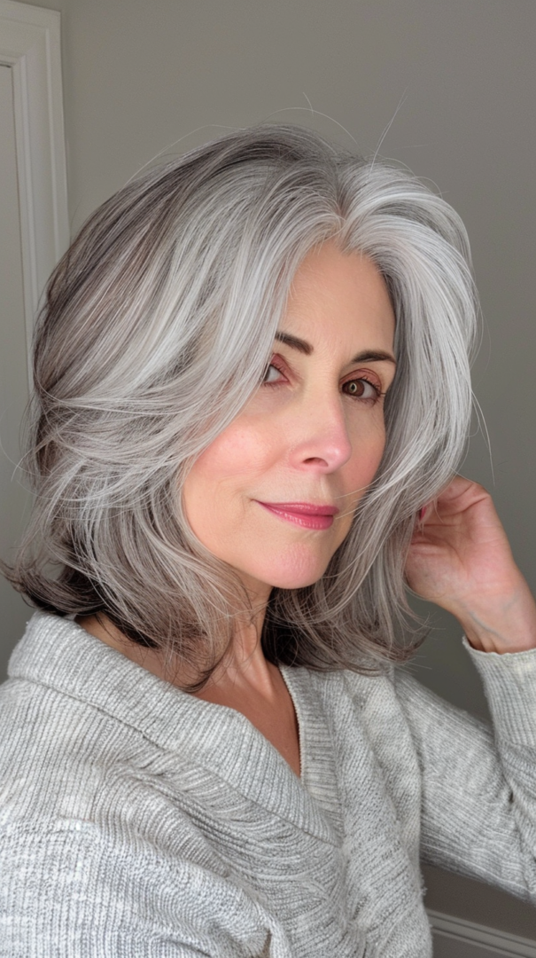 Cute Gray Bob Hairstyles You Need To Try!