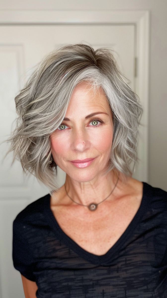 80+ Cute Gray Bob Hairstyles You Need To Try!